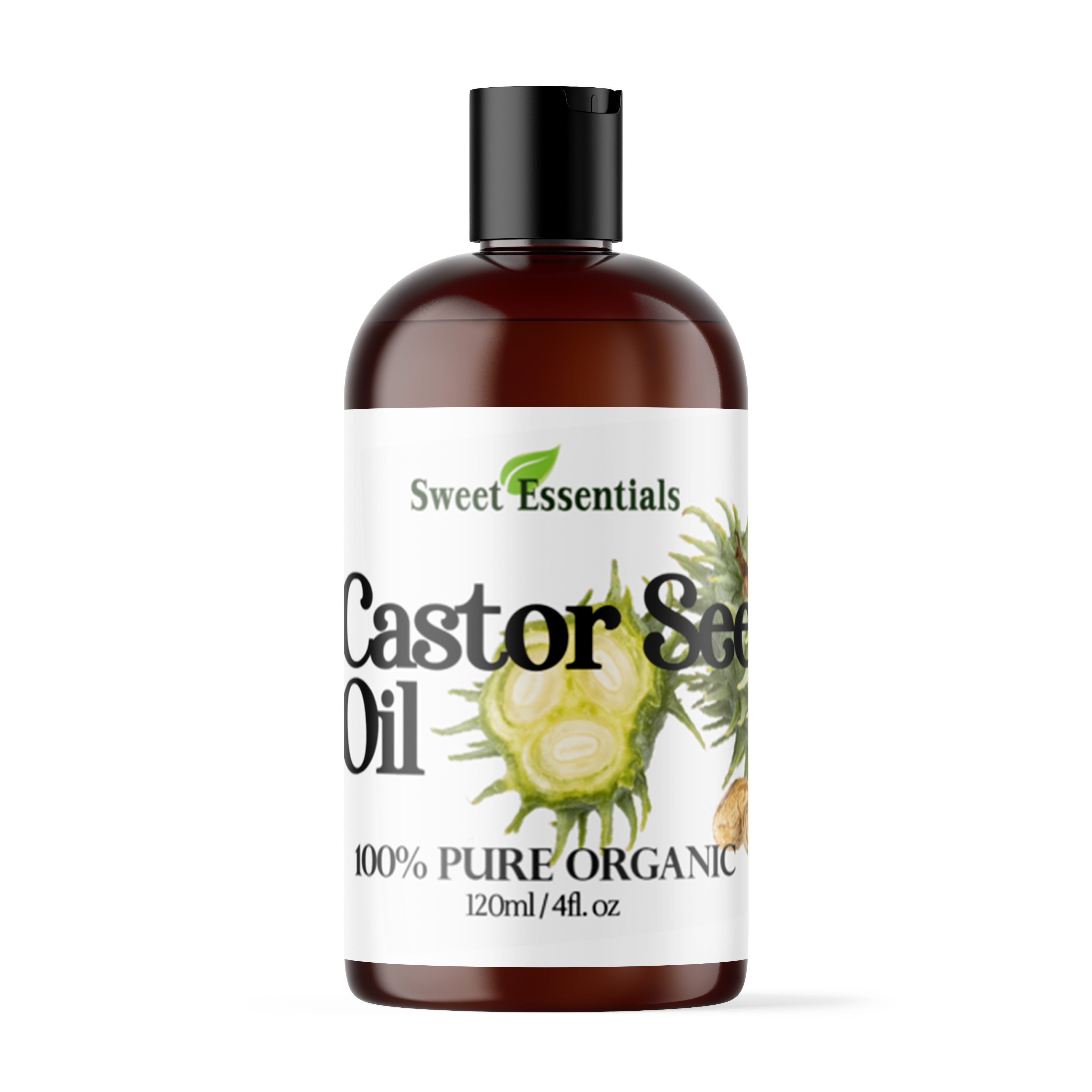 100% Pure Organic Castor Seed Oil | Imported From India – Sweet Essentials