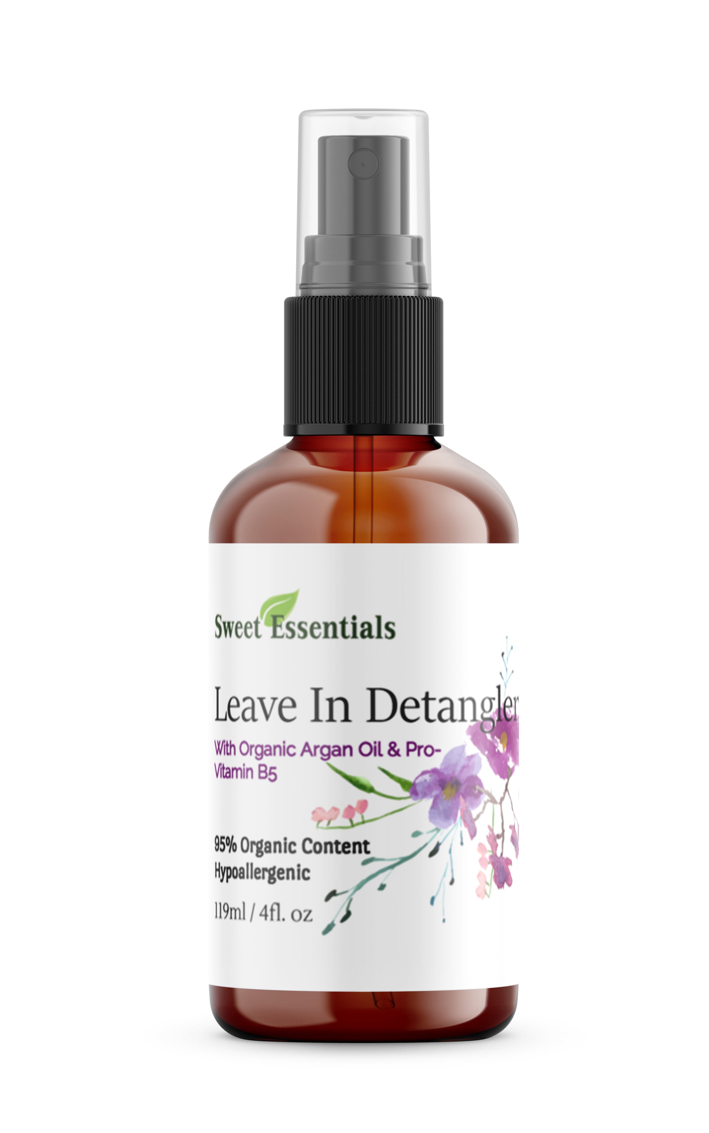 Leave-In Conditioning & Detangler Spray - 95% Organic – Sweet Essentials