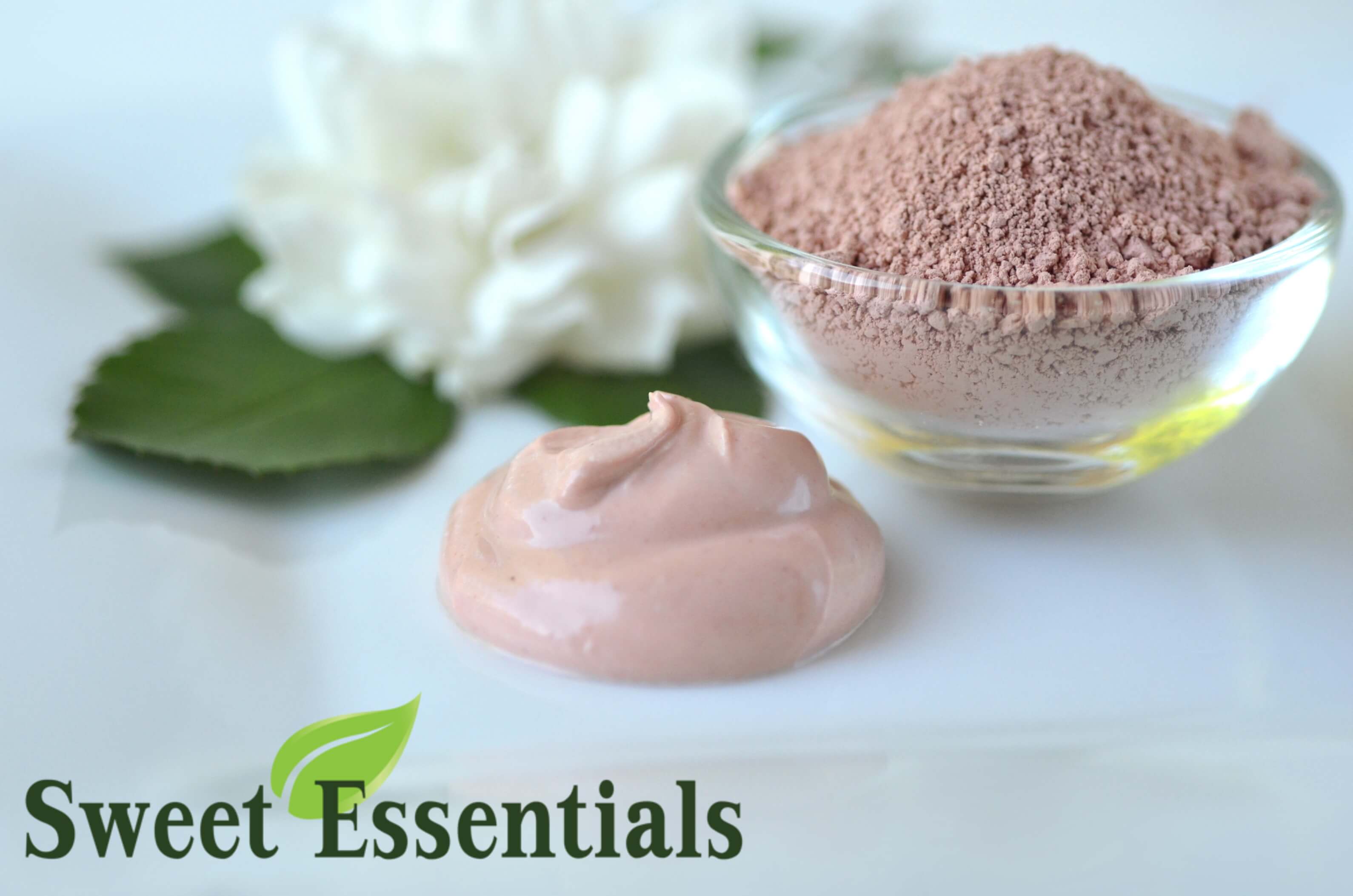 French Rose Clay - Imported from France - 4oz Glass Jar - Organic Skin ...